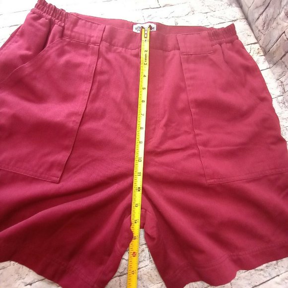 Windham Pointe | Shorts | Mens Maroon Chino Flex Waist Shorts Size 36 ...